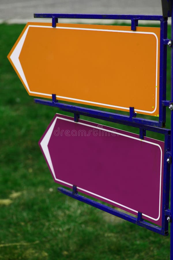Directional signs stock photo. Image of directional, metal - 52402776