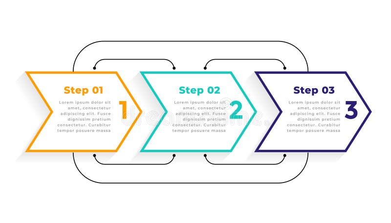3 Steps Template Stock Illustrations – 13,632 3 Steps Template Stock ...