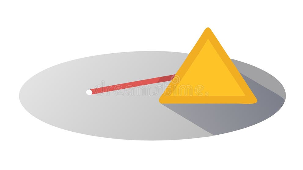 Directional Triangle Dot Icon, Pointer Marker Symbol, Vector Design ...