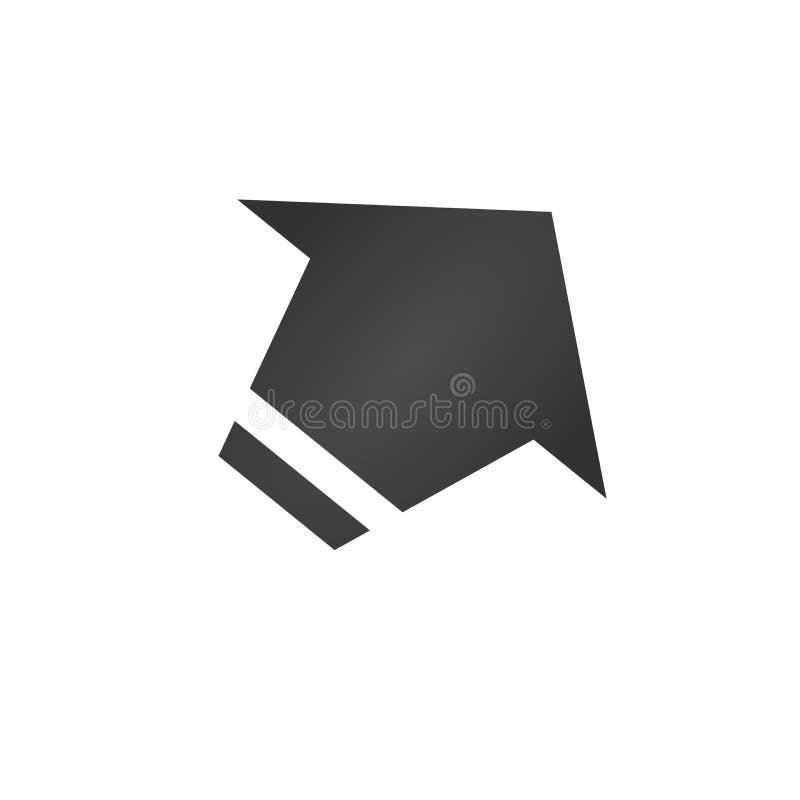 Directional Wide Dashed Arrow Icon. Shows Shift or Direction of Movable ...