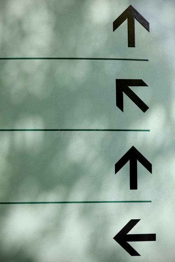 All directions arrows stock image. Image of europe, circle - 8612943