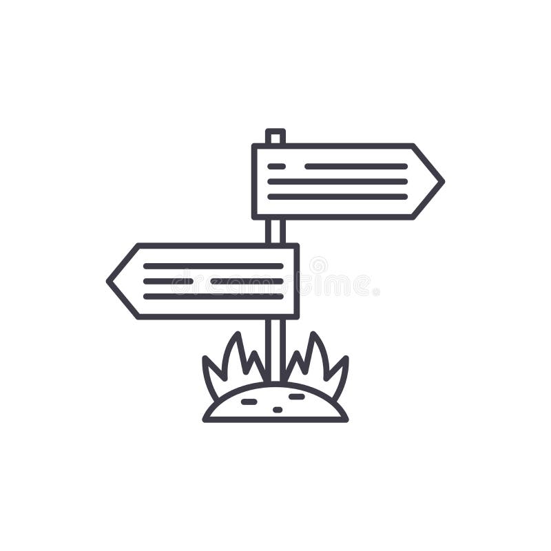 Directions of the Road Line Icon, Vector. Directions of the Road ... Directions of the Road Line Icon, Vector. Directions of the Road ...