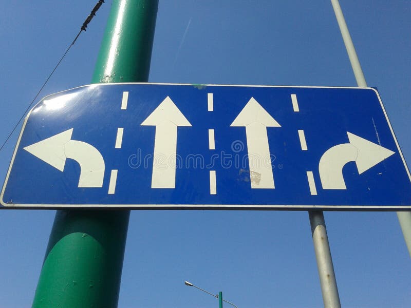 Directions sign stock photo. Image of white, showing - 43330442