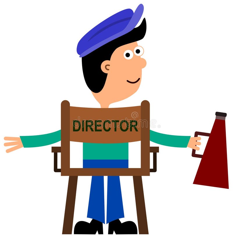 The director stock illustration. Illustration of male - 27464850