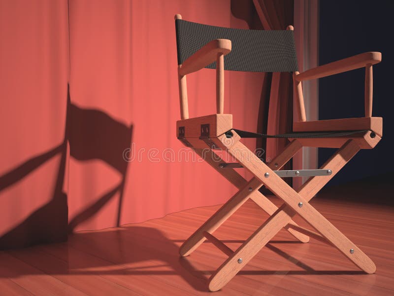 Director Chair stock photo. Image of chair, theater, filmmaking - 36257744