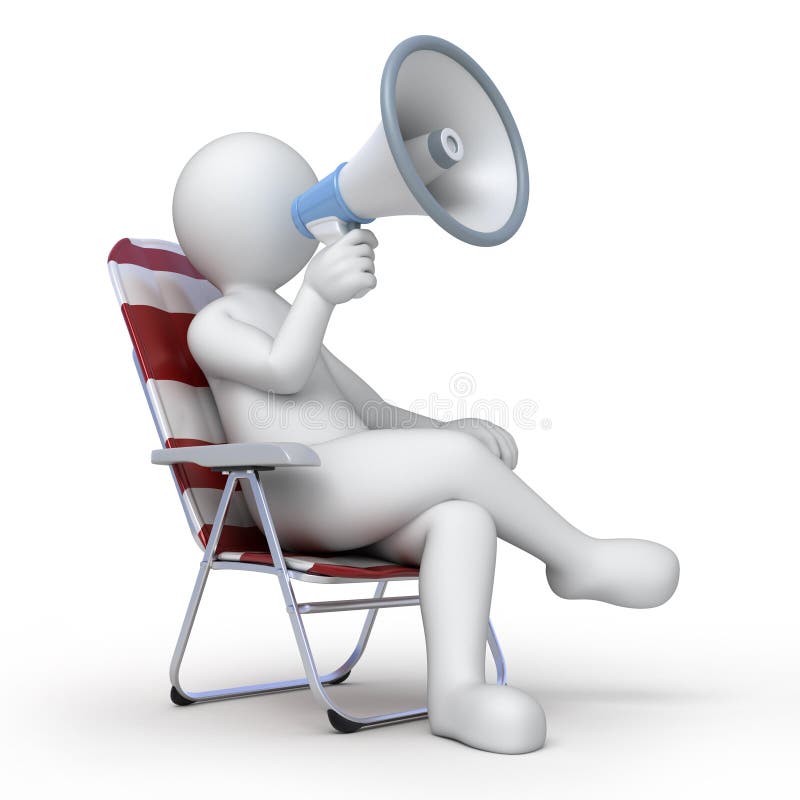 Director stock illustration. Illustration of expostulate - 34725956