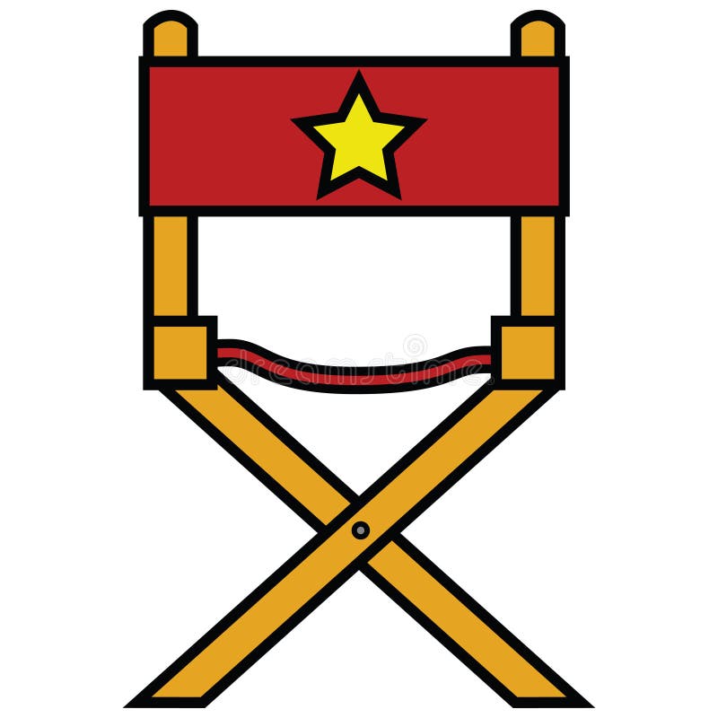 Cartoon Director Chair Stock Illustrations – 1,635 Cartoon Director ...