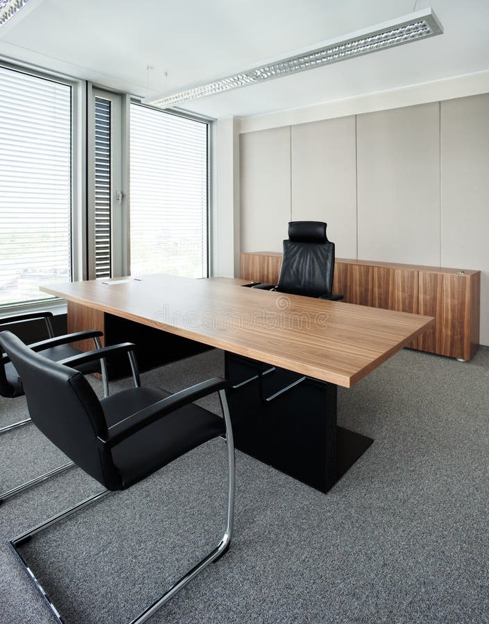 Director s office stock photo. Image of interior, furniture - 25911136