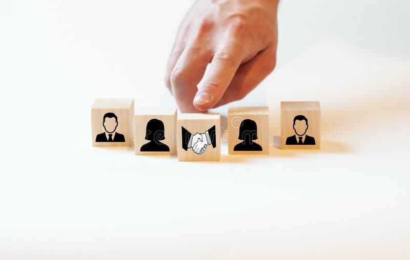 Director Unites Two Business Groups Start Cooperation in Work Stock ...