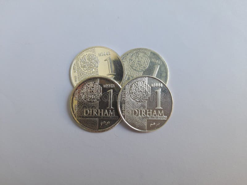 Dirham - the Islamic Coin Currency Stock Image - Image of alphabet ...