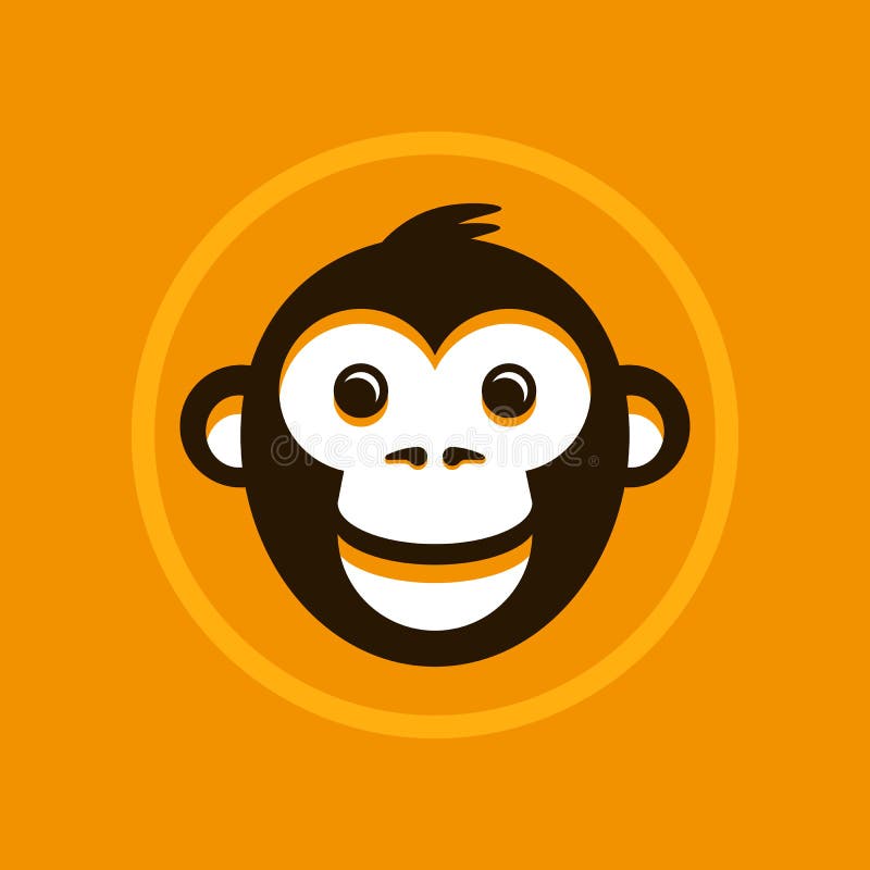 Logos de singe illustration de vecteur. Illustration du logo - 61946121