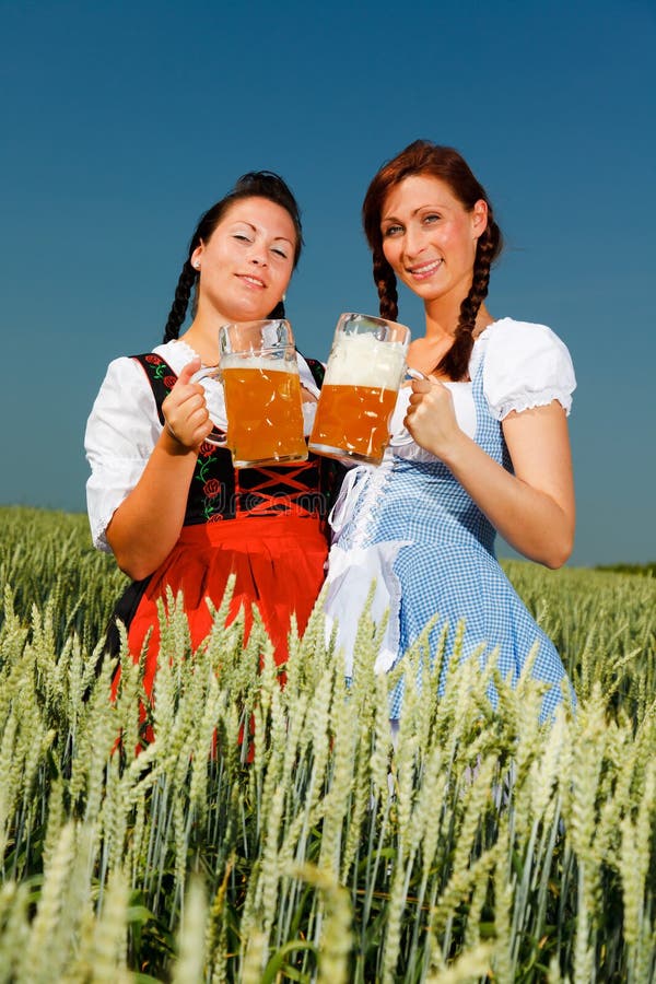 Dirndl beer oktoberfest stock photo. Image of beerfest - 15027216