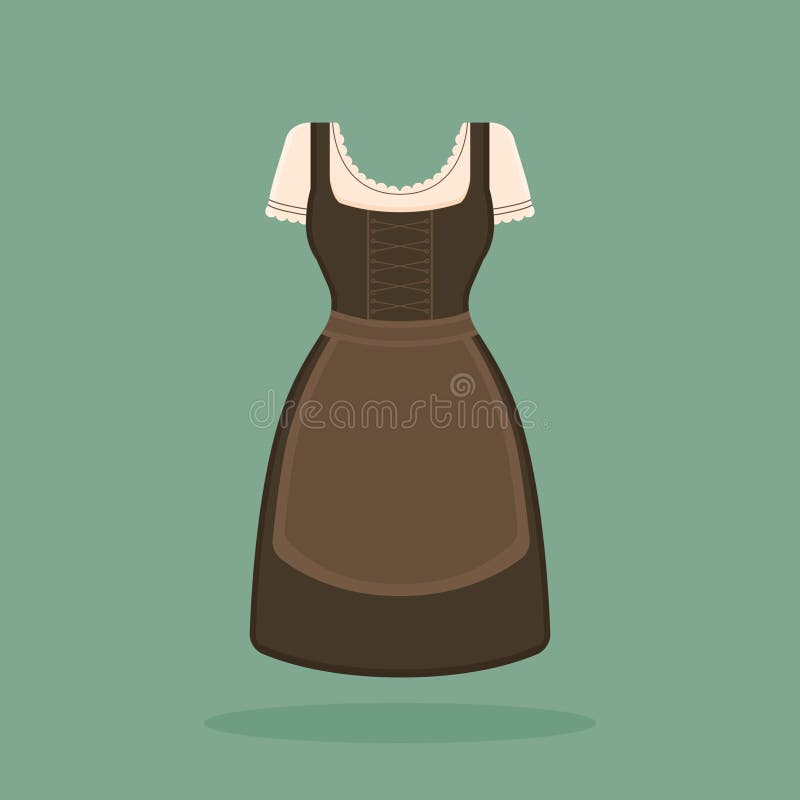 Dirndl Dresses Stock Illustrations – 40 Dirndl Dresses Stock ...