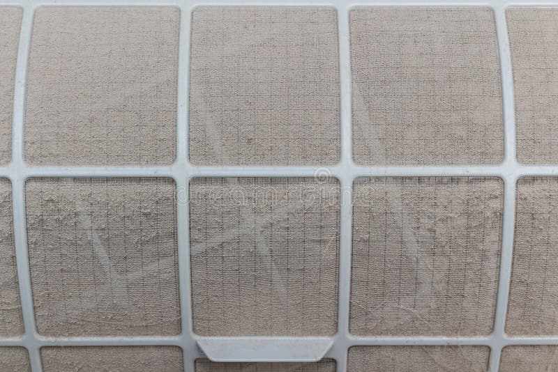 Dirt Air Conditioning Filter Stock Image - Image of filter, environment ...
