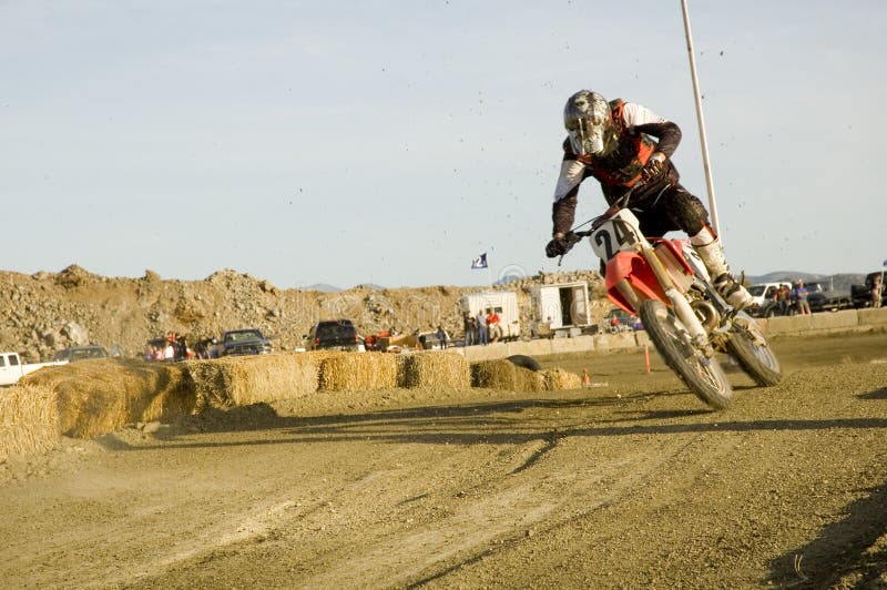 Dirt Bike Racer Picture. Image: 4963196