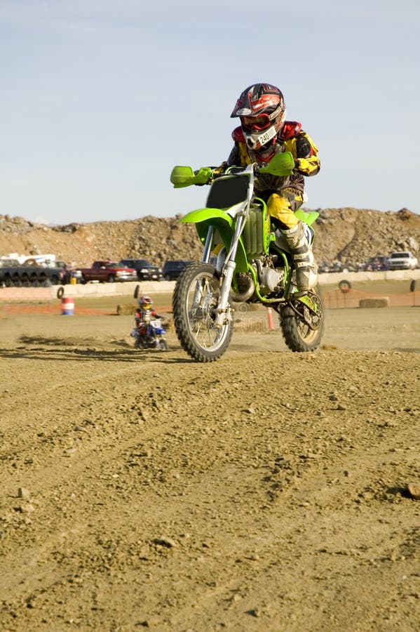 Dirt bike racer stock image. Image of youth, protection - 4963591