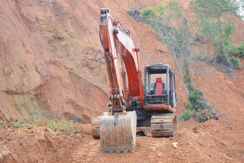 Dirt digger car stock photo. Image of vehicle, geology - 248259860