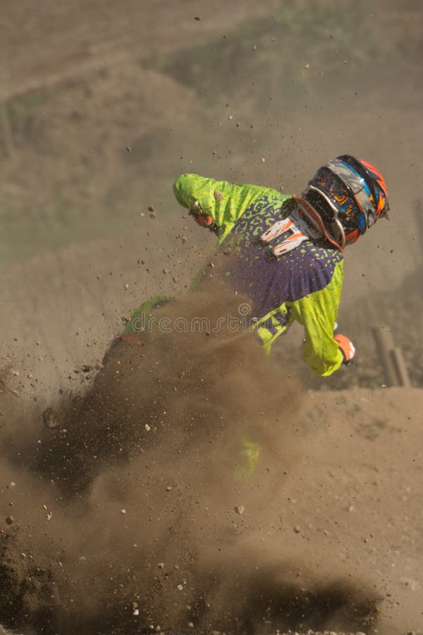 Dirt dust mud and stones editorial photo. Image of bike - 96484416