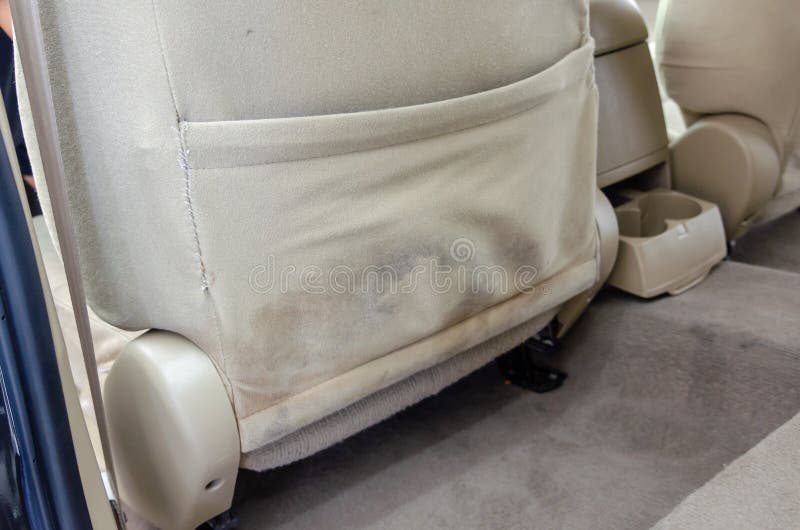 Dirt inside the car stock photo. Image of clean, garage - 155306322