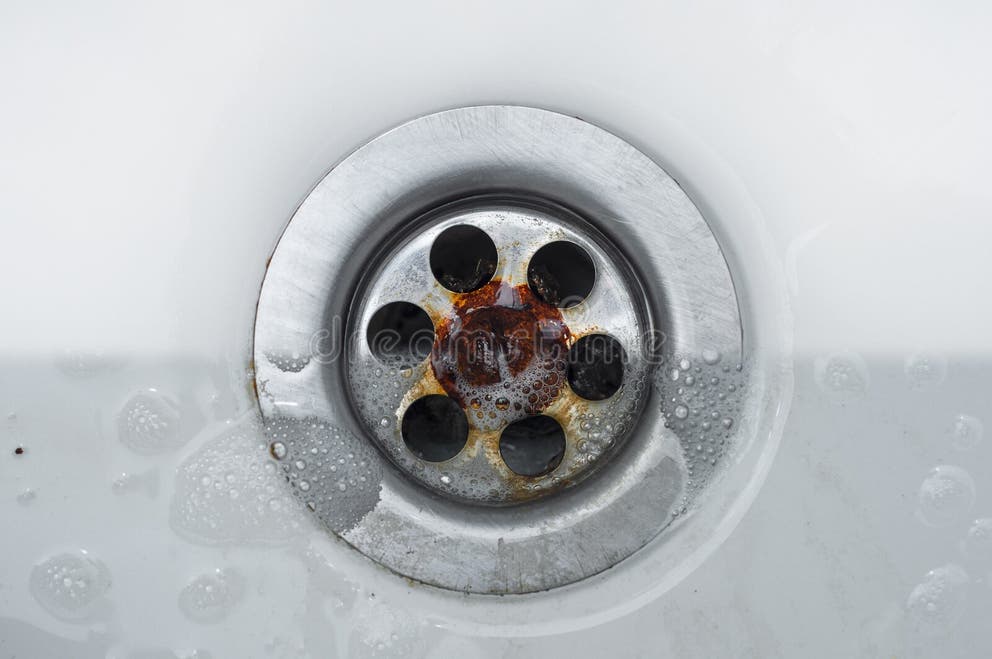 Dirt in the Kitchen Sink that Cannot Be Washed, Ingrained Dirt Stock ...