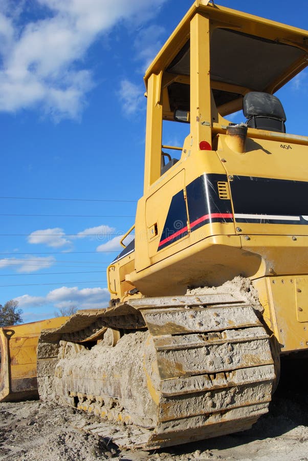 Dirt mover stock image. Image of equipment, tractor, work - 7136205