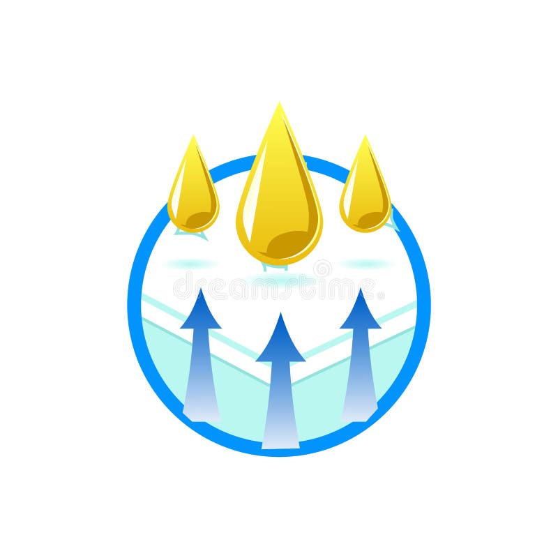 Dirt Resistant Materials Technology Symbol in Flat Style. Stock Vector ...