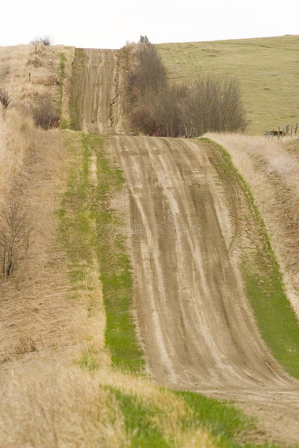 Dirt road stock image. Image of terrain, road, dirt, field - 14338757