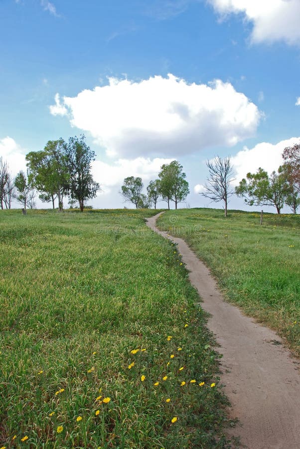 Dirt road stock photo. Image of hill, panoramic, path - 8352368