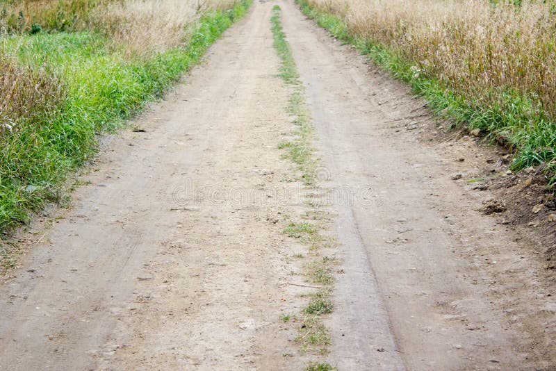 Dirt road stock photo. Image of empty, gravel, countryside - 61608214