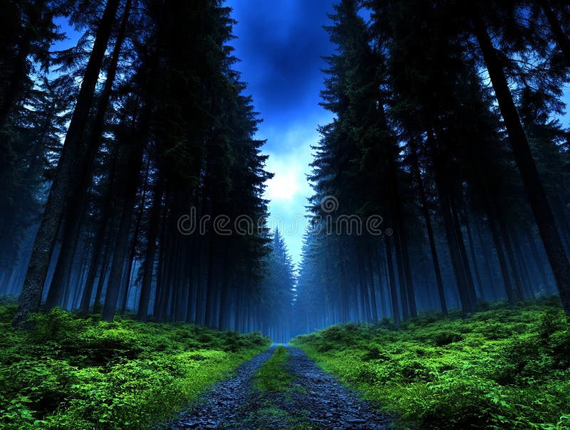 A Dirt Road in the Middle of a Field Stock Photo - Image of soil ...