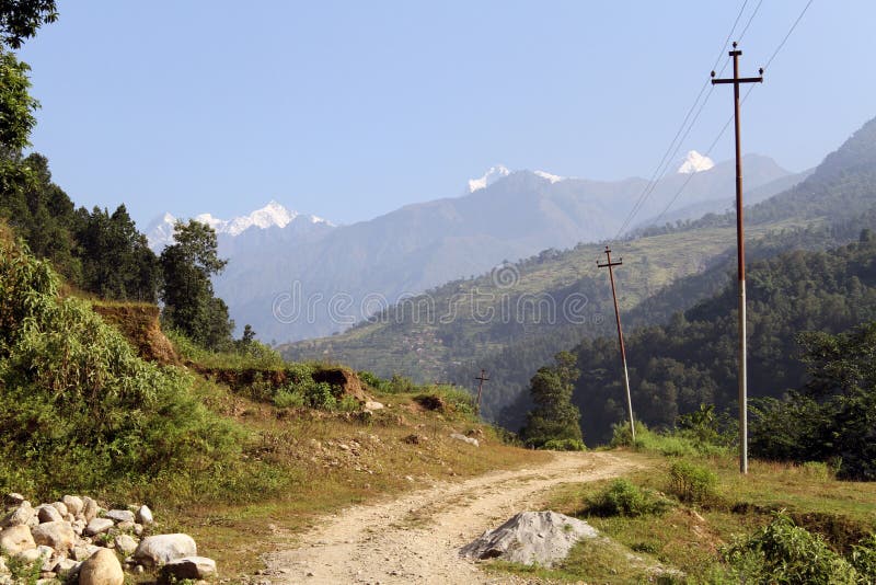 Dirt road stock photo. Image of transportation, single - 36010054