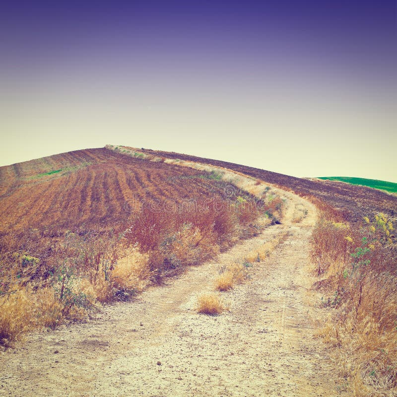 Dirt Road stock photo. Image of drought, mountains, landscape - 38608186