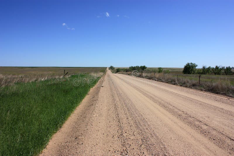 Dirt Road Thru a Rural Area Stock Image - Image of rural, trip: 17605703