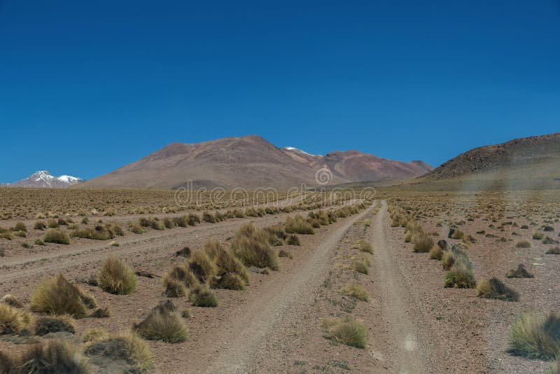 Dirt Road To Highlands of Andes, Bolivia Stock Image - Image of ...