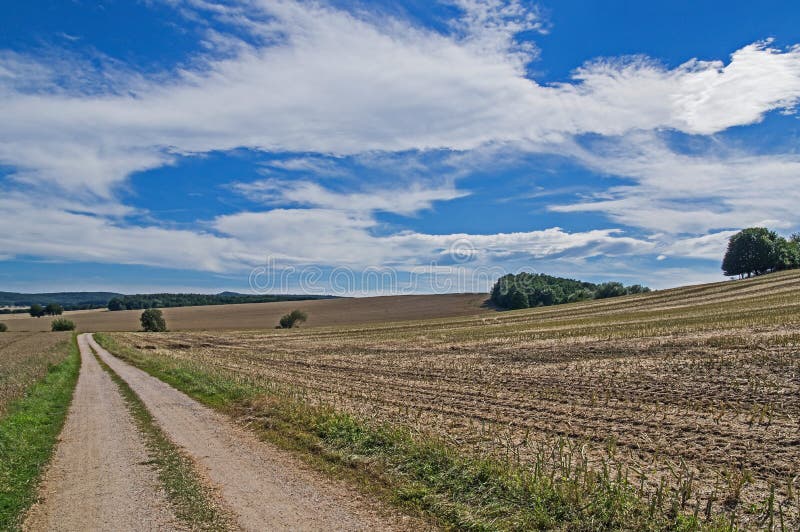 Dirt road. stock photo. Image of uncrowded, creased, rutting - 97252466