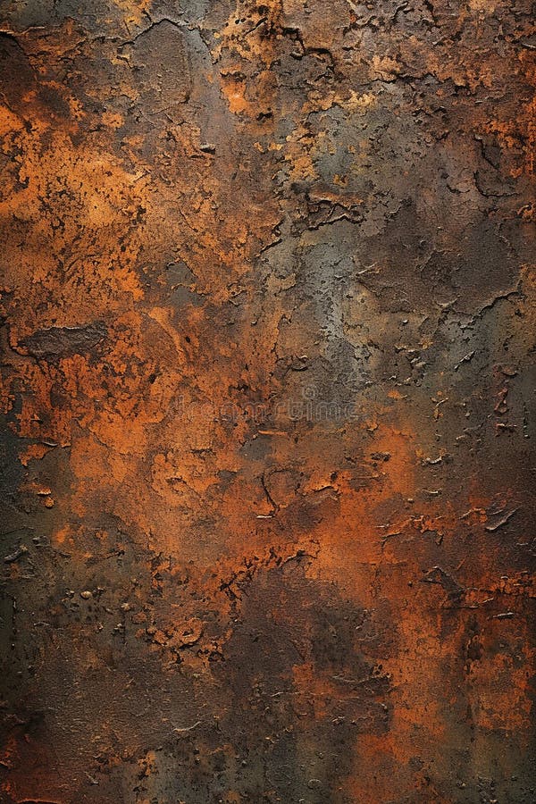 Dirt and Rusty Metal Gate, Wall Texture Background Stock Illustration ...