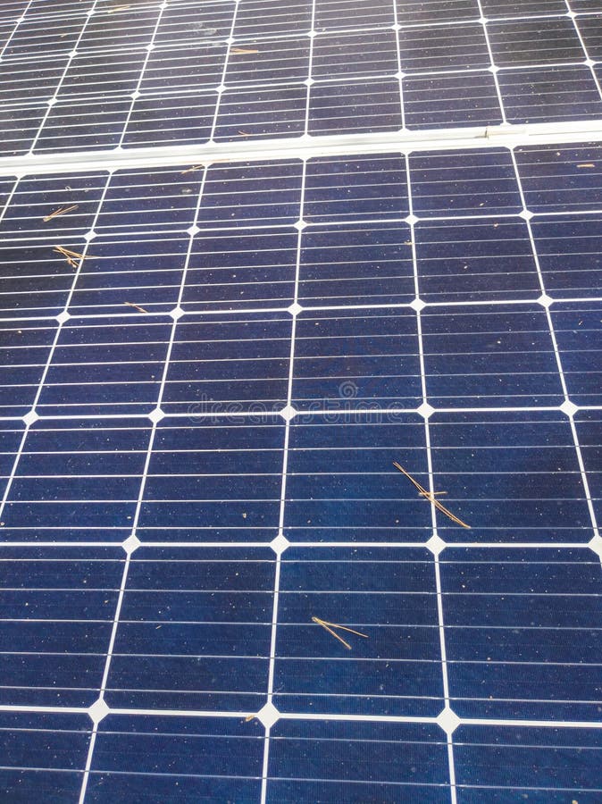 Dirt on solar panel cells stock image. Image of white - 314856351