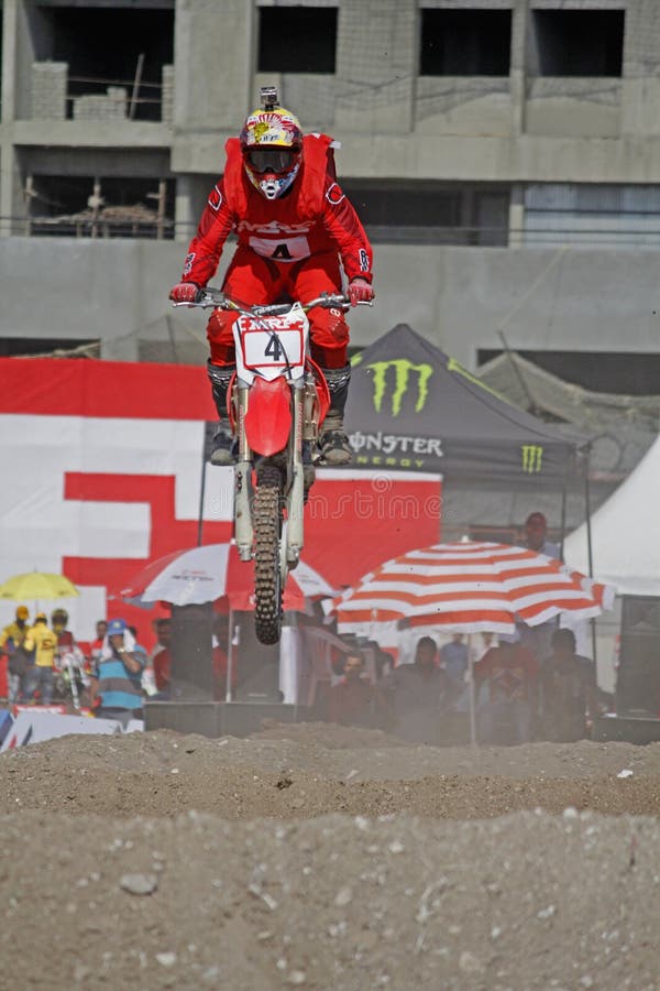 Dirt Track Motorcycle Racing Editorial Stock Photo - Image of motion ...