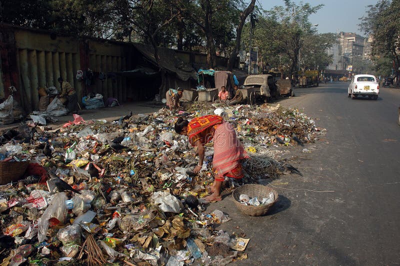 Dirtiest City of India editorial photography. Image of poverty - 25428632