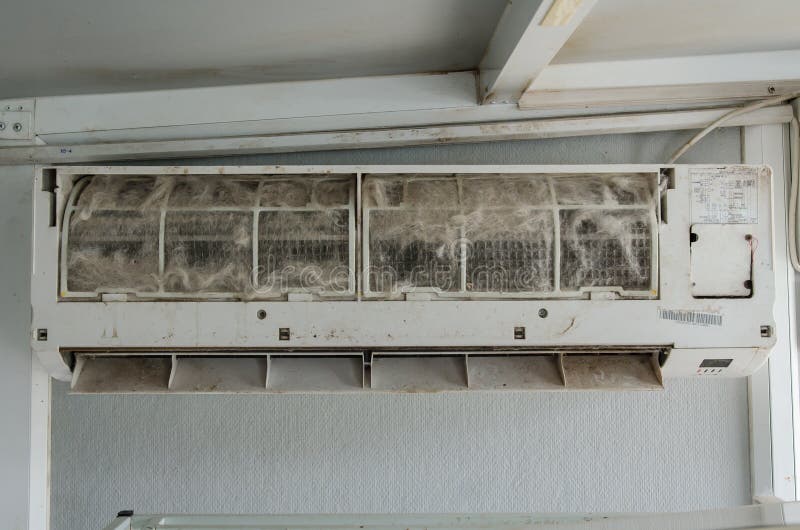 Dirty Air Conditioner Blower Fan and Coil Stock Image - Image of ...