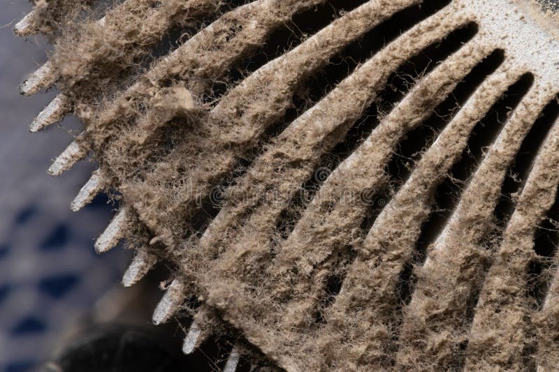 Lumps of Dust and Dirt on the Cooling Element. Dirty Aluminum Heatsink ...