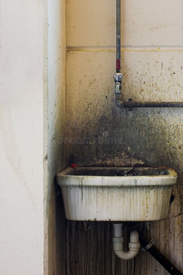 Dirty basin stock image. Image of dirty, home, closeup - 3138841