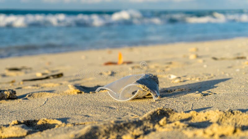 Dirty Beach stock photo. Image of ocean, landscape, outdoors - 69943478