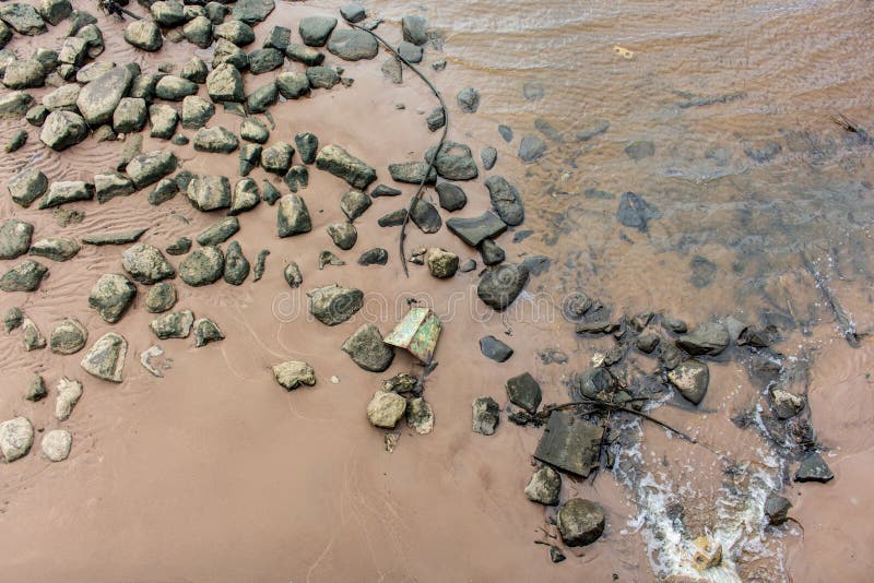 Dirty Beaches.Caused By The Dumping Of Undisciplined. Pollution On The ...