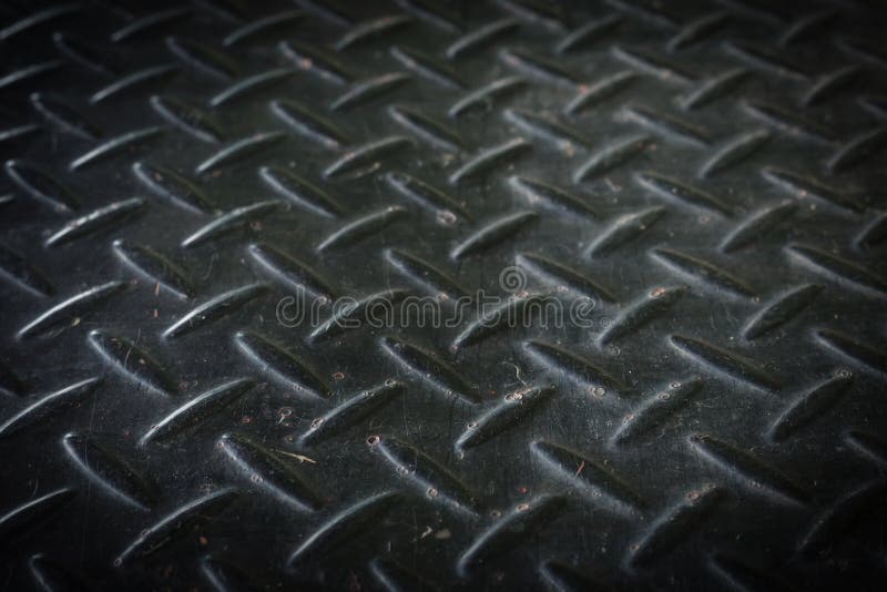 Dirty Black Metal Floor with Rusty Texture Used Stock Image - Image of ...
