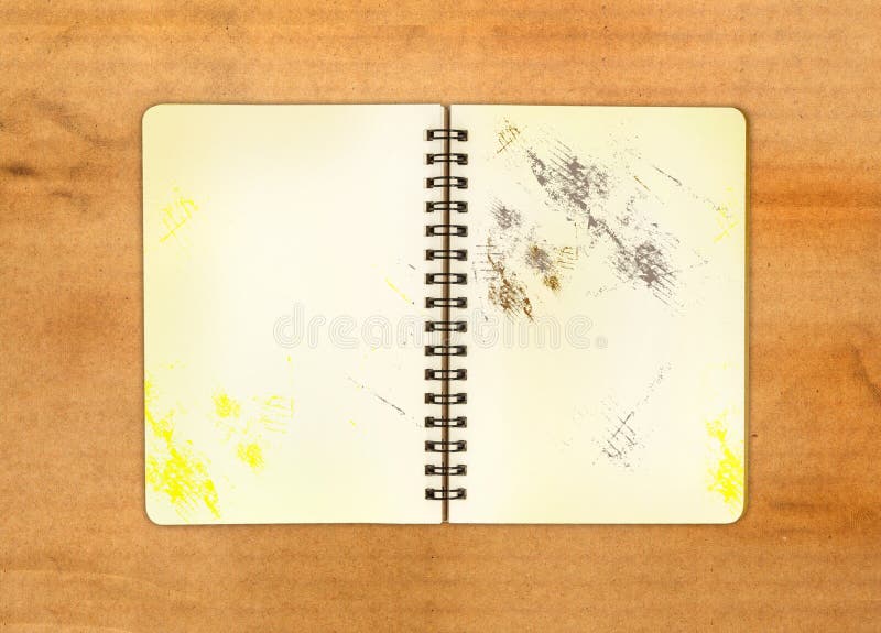 Spiral Brown Notebook Stock Illustrations – 562 Spiral Brown Notebook ...