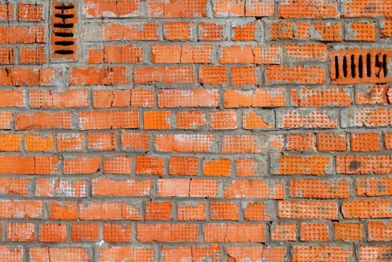 Dirty brick wall stock photo. Image of pattern, construction - 18934278