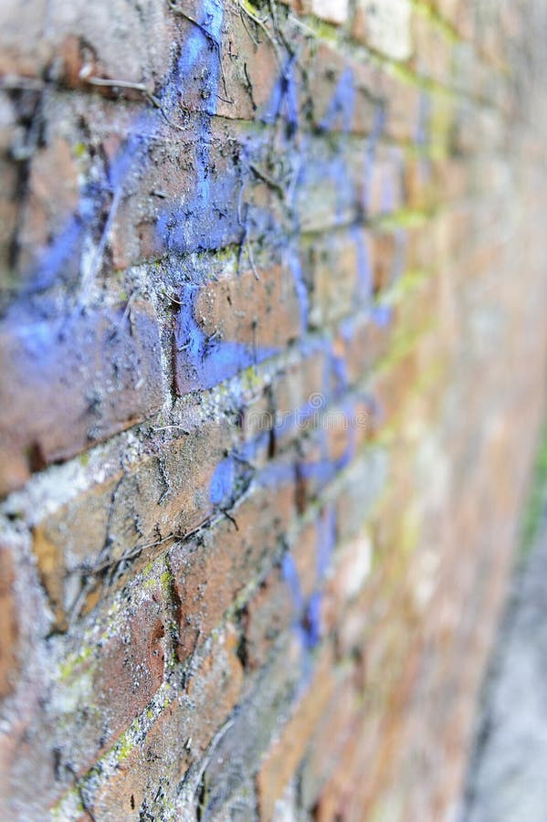 Dirty brick wall stock image. Image of federal, city - 81292235