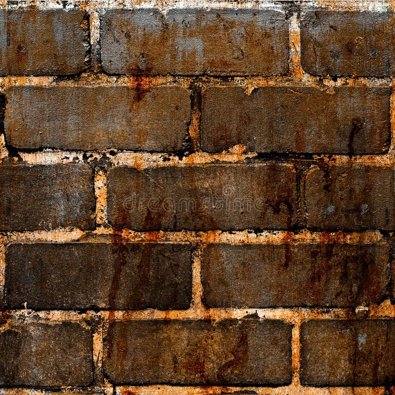 Dirty Brick Wall Pattern stock image. Image of exterior - 99728219