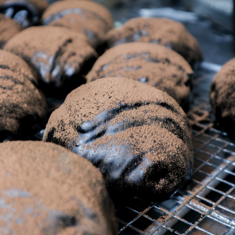 Dirty bun stock image. Image of pastry, dirty, food - 260460449